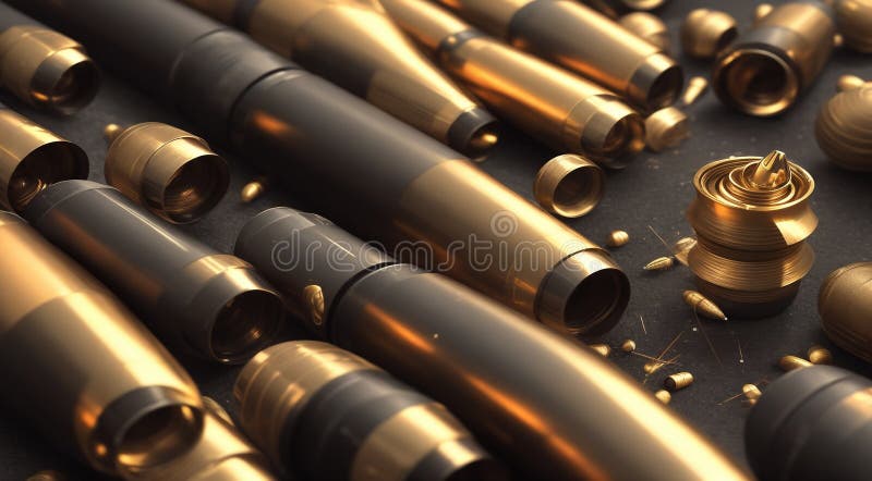 Bullets on Abstract Background, Army Bullets on Abstract Background ...