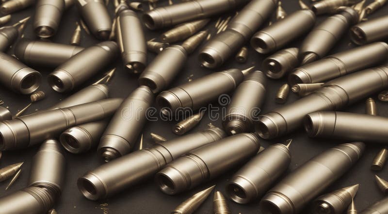 Bullets on Abstract Background, Army Bullets on Abstract Background ...