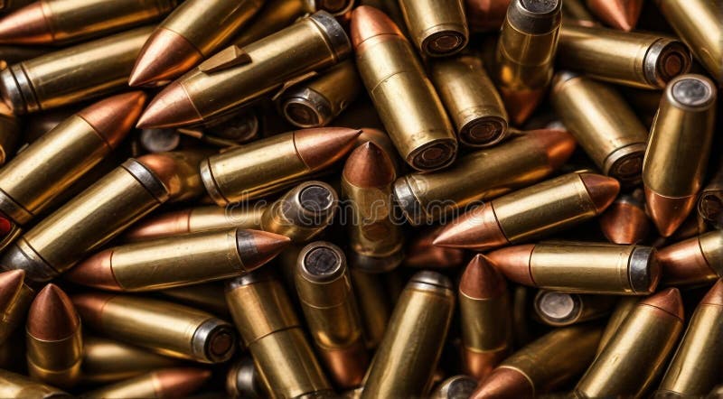 Bullets on Abstract Background, Army Bullets on Abstract Background ...