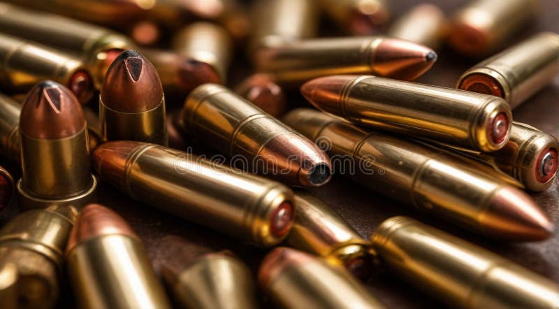 Bullets on Abstract Background, Army Bullets on Abstract Background ...