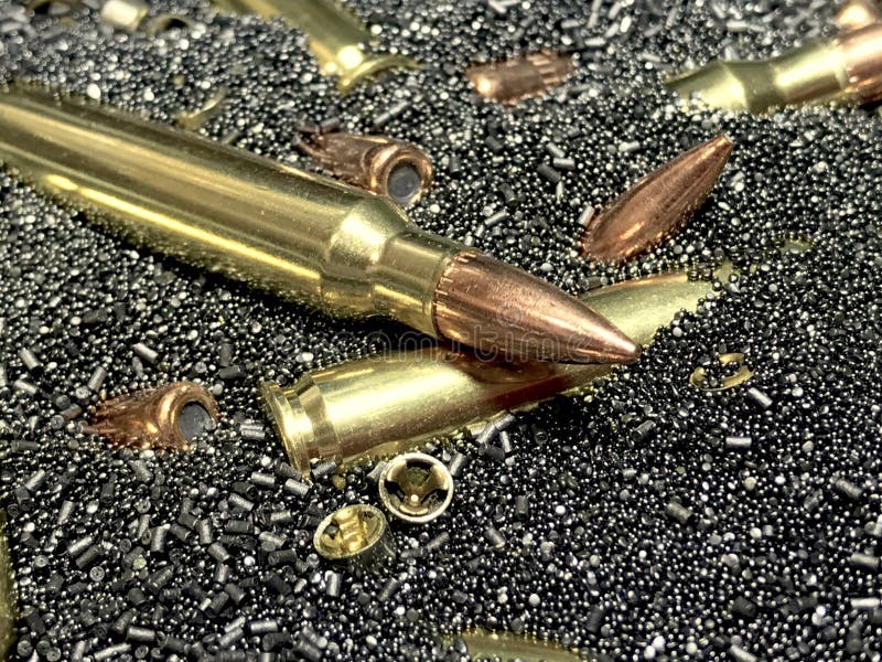 Bullets stock photo. Image of ammo, brass, bullets, secondamendment ...