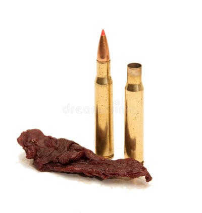 Bullets and beef stock photo. Image of protein, caliber - 13514066