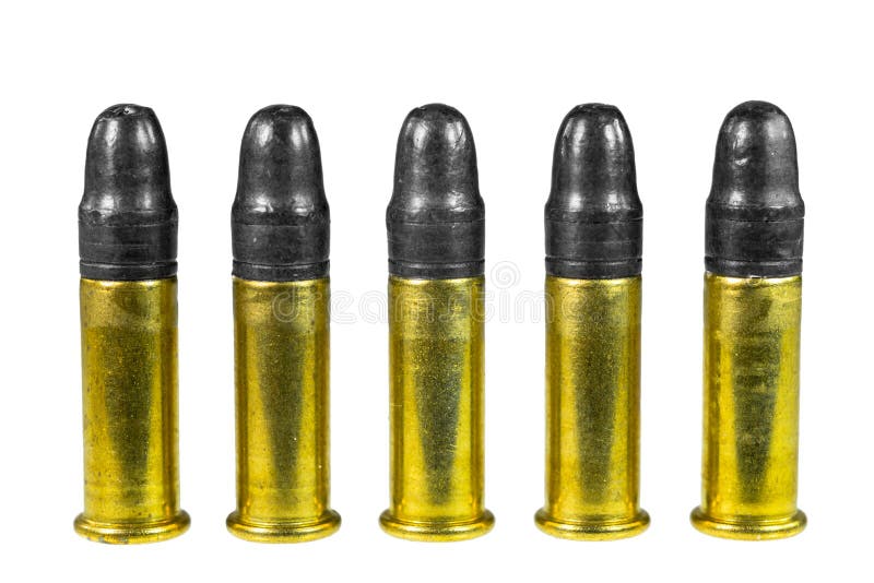 Old Rifle Bullet stock photo. Image of clip, arsenal - 18149938