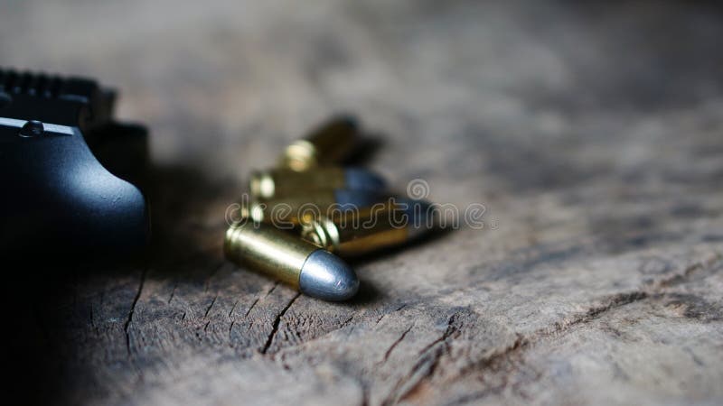 Bullets and gun stock image. Image of cartridge, barrel - 88208203