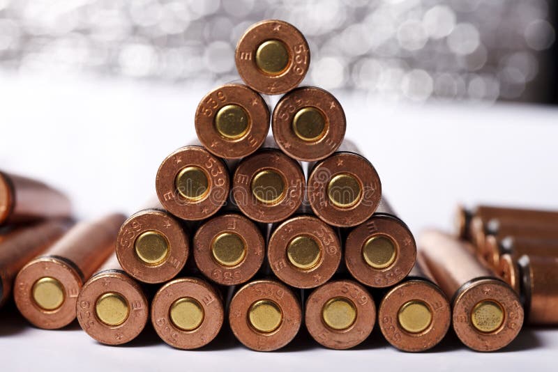 Bullets stock image. Image of mound, russia, rifle, container - 53218575