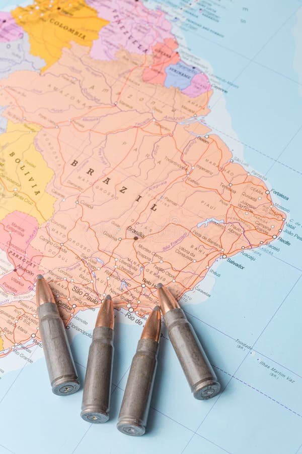 Bullets Map Brazil Stock Photos - Free & Royalty-Free Stock Photos from ...