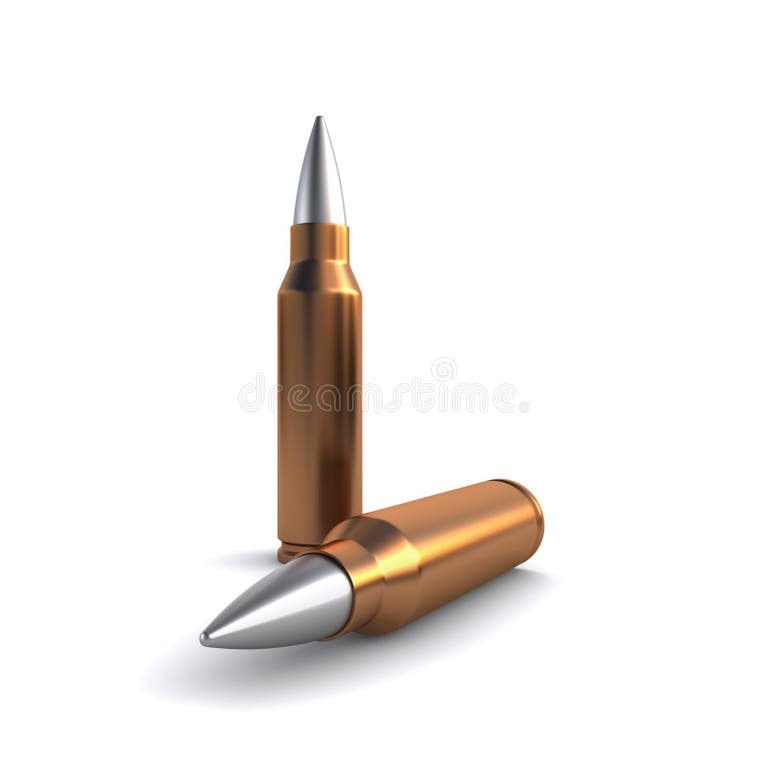 Bullets stock illustration. Illustration of rifle, military - 35486600