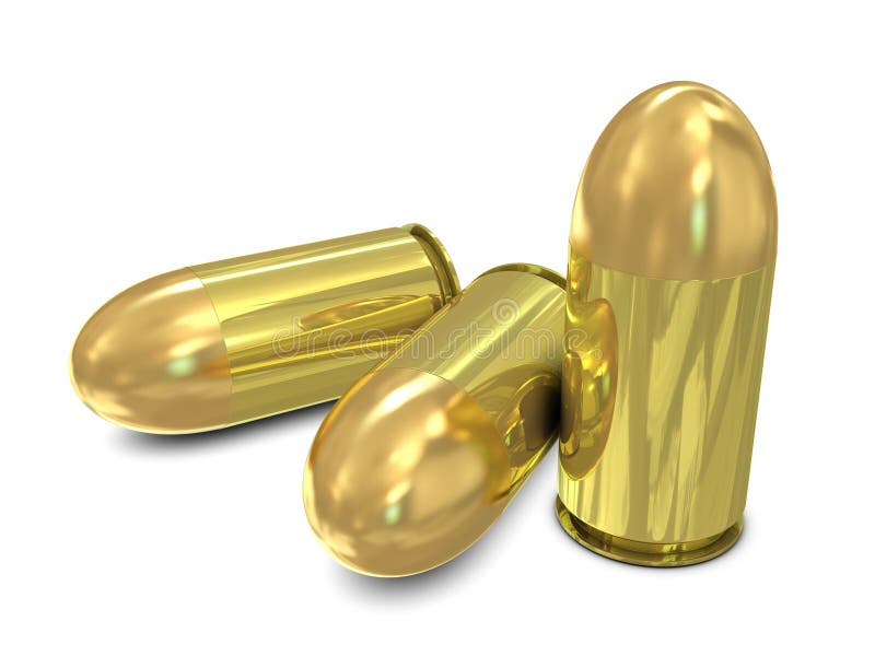 Bullets on White Background Stock Illustration - Illustration of group ...