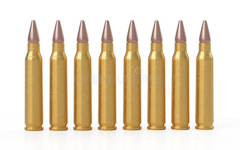 Bullets on the White Background Stock Illustration - Illustration of ...