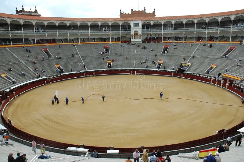 Bullfight Arena stock photo. Image of square, bull, tourist - 3137508