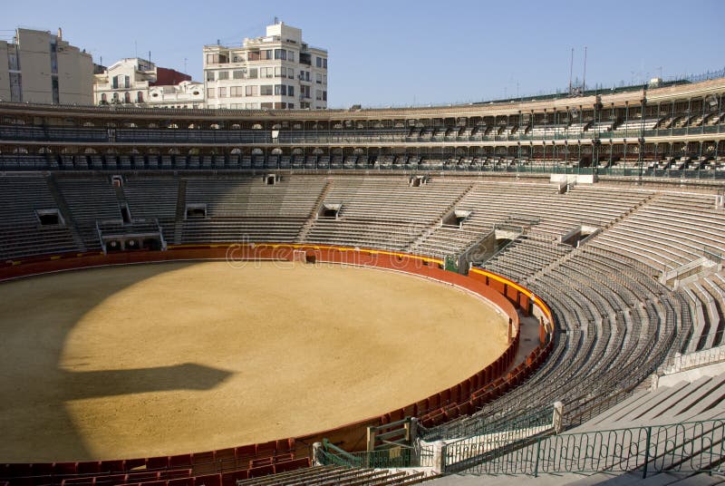 Bullfight Arena of Valencia, Spain Editorial Stock Image - Image of ...