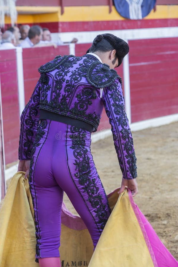 Bullfighter with the Capote or Cape Editorial Image - Image of brave ...