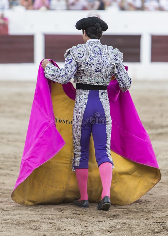 Bullfighter with the Capote or Cape Editorial Photo - Image of ...