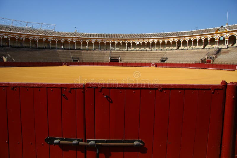 Bullfighting Arena At Sevilla Spain Stock Photo - Image of andalusia ...