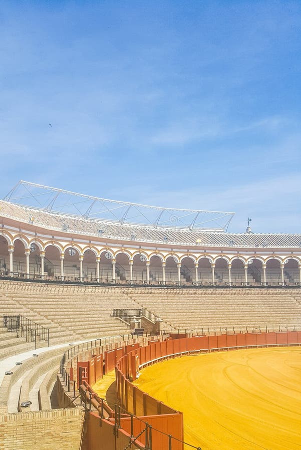 Bullfighting arena stock image. Image of andalucia, andalusia - 83392205