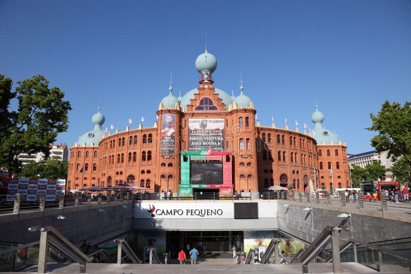 Bullfighting Arena in Lisbon Editorial Image - Image of bullfighting ...