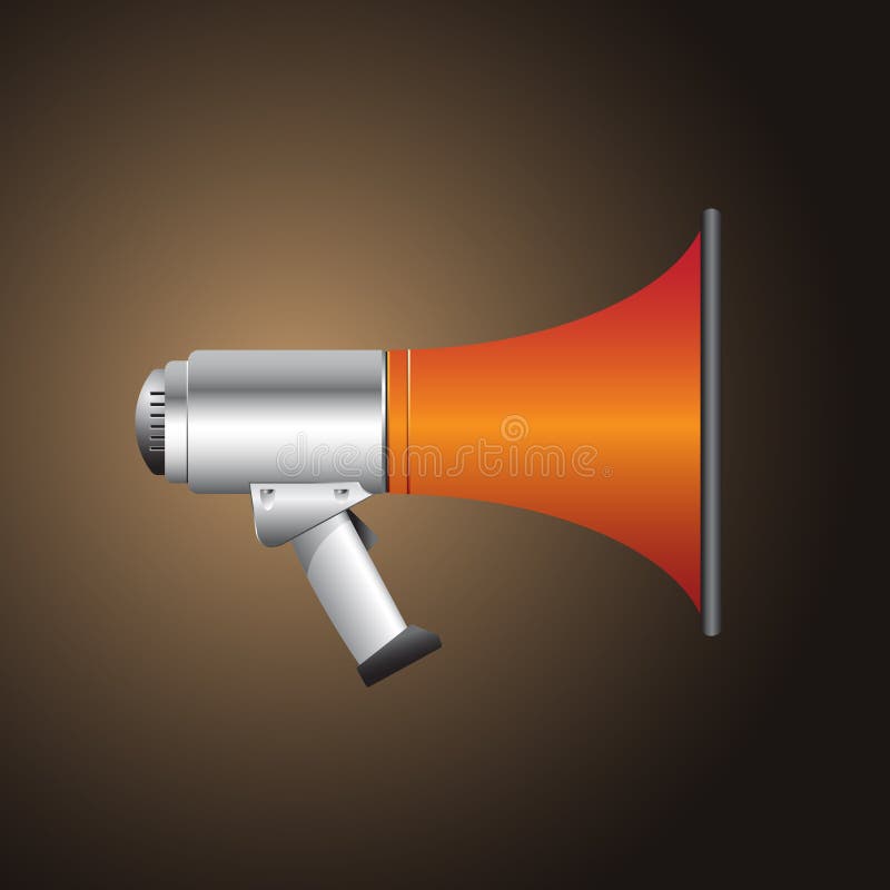 Yelling Bullhorn Stock Illustrations – 875 Yelling Bullhorn Stock ...