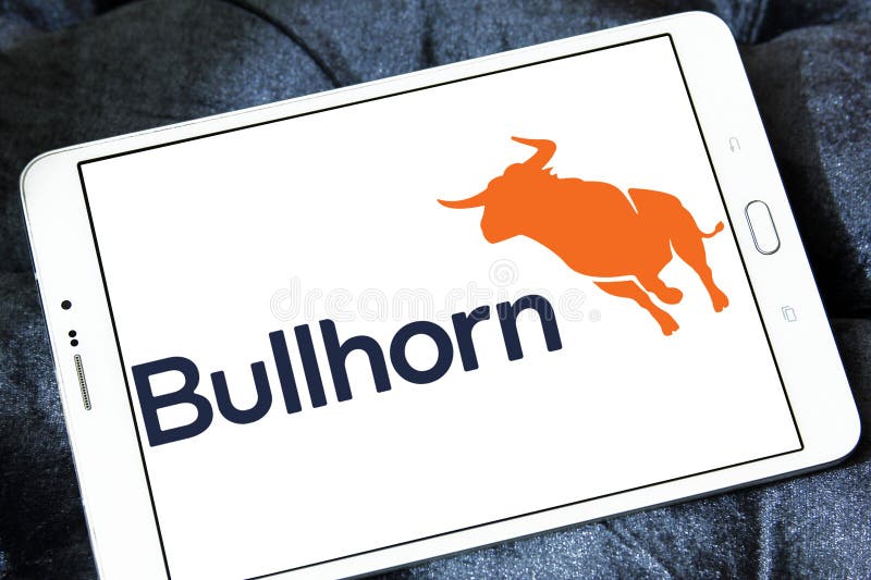 Bullhorn Cloud Computing Company Logo Editorial Photo - Image of emblem ...