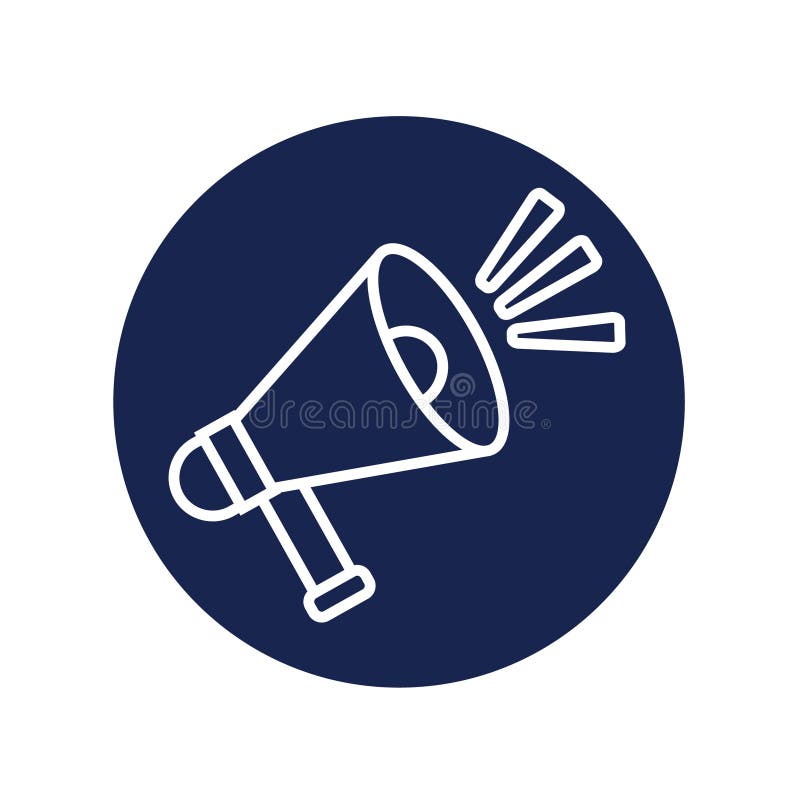 Bullhorn. Vector Illustration Decorative Design Stock Vector ...