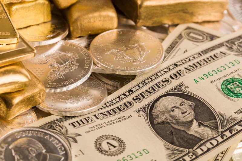 Bullion coins stock image. Image of economy, coin, gold - 274163513