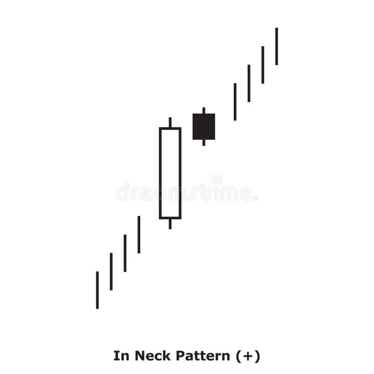 In Neck Pattern (+) White & Black - Square Stock Vector - Illustration ...