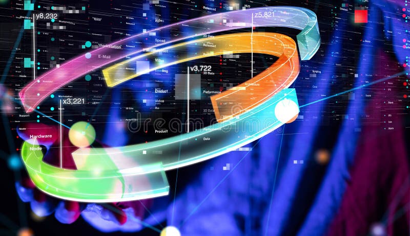 A Bullish Diagram - Graph Stock Trading Stock Image - Image of graph ...