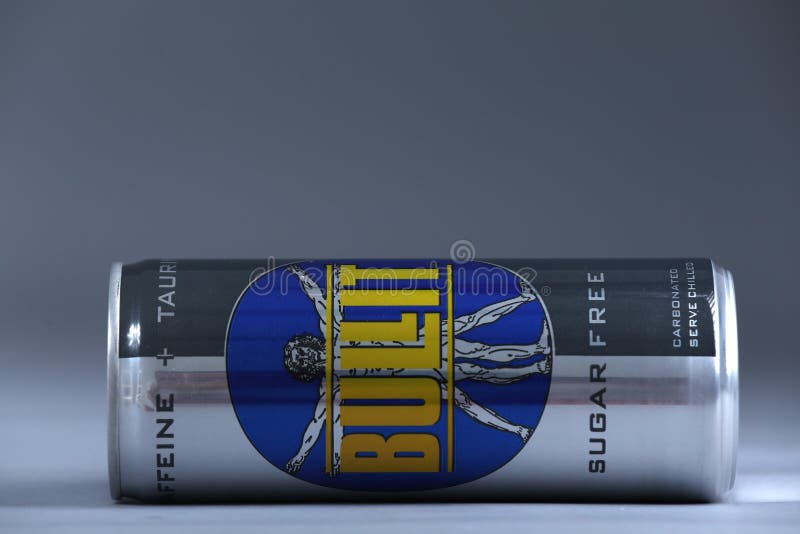 Bullit Energy Drink, Isolated. Dutch Brand Editorial Photography ...