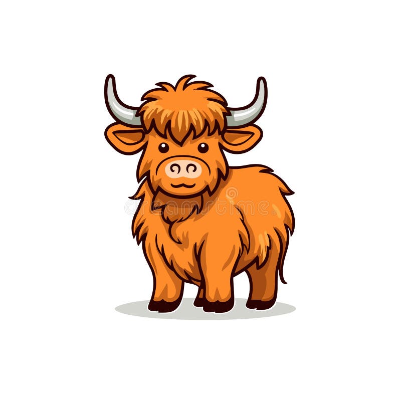 Bullock Hand-drawn Illustration. Bullock. Vector Doodle Style Cartoon ...