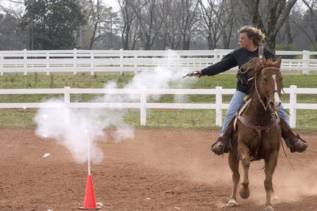 Bullseye at 50 MPH stock photo. Image of fence, mounted - 613398