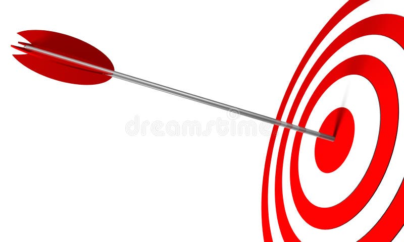 Bulls eye bullseye success stock illustration. Illustration of circle ...