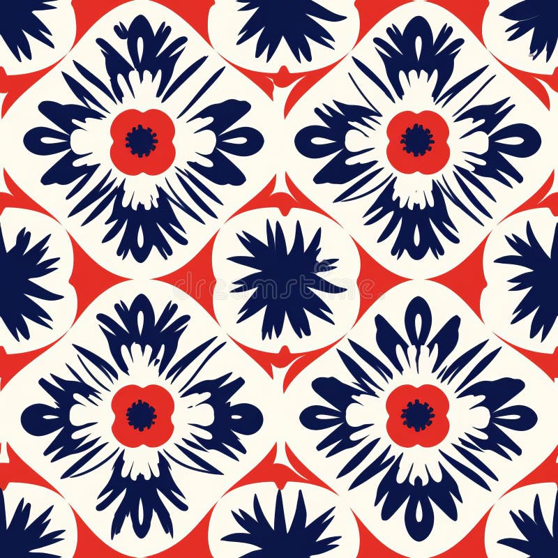 High Resolution Bullseye Ikat Pattern with Symmetrical Design Stock ...