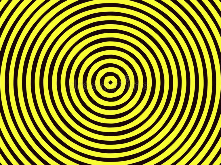 Bullseye Pattern stock illustration. Illustration of black - 16492693