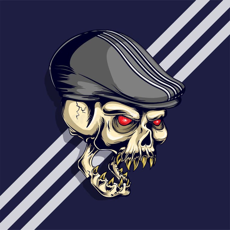 Bully skull stock vector. Illustration of print, skull - 102447807