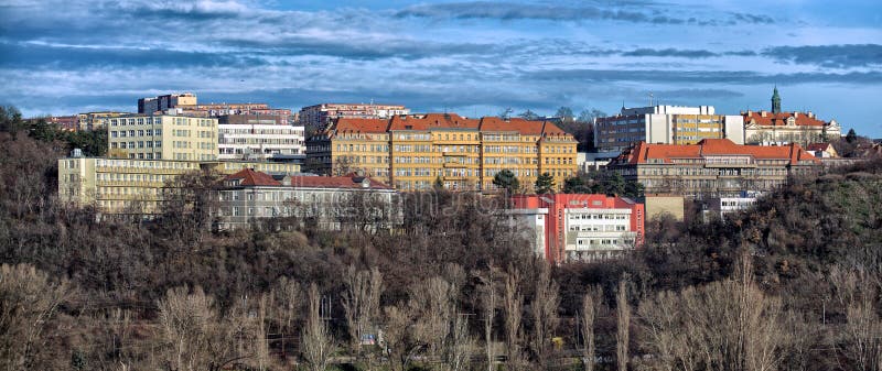 Bulovka Hospital stock image. Image of prague, clear - 64252547