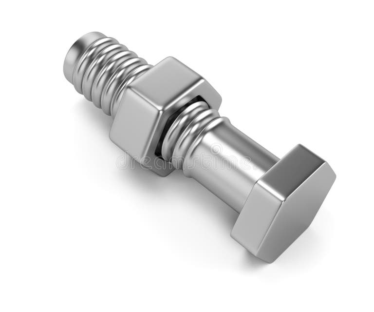 Bult och mutter stock illustrationer. Illustration av arbete - 35945985