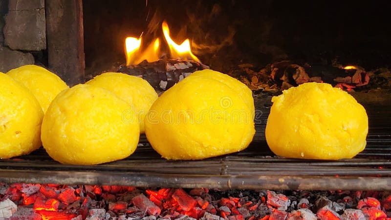 Bulz Tradi?ional Food from Transilvania. Stock Photo - Image of ecco ...