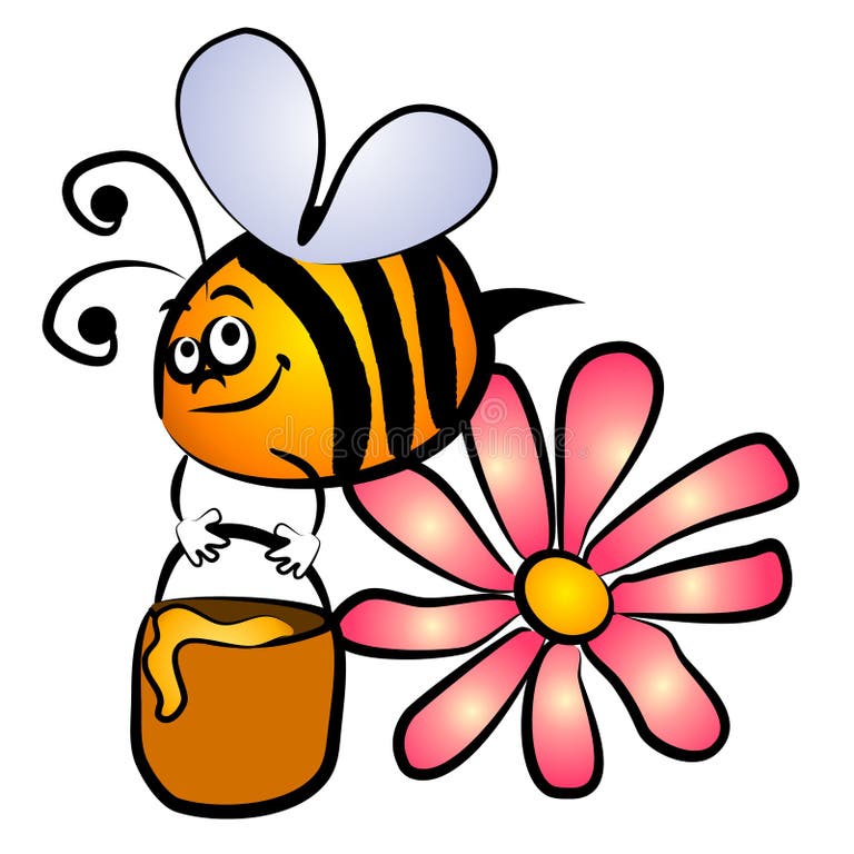 Honey Bee Clip Art Stock Illustrations – 4,713 Honey Bee Clip Art Stock ...