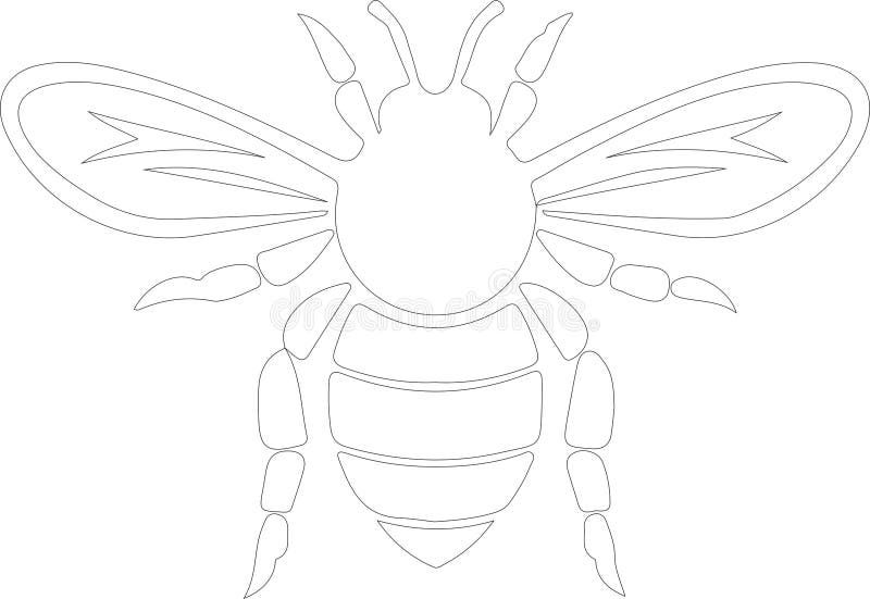 Bumblebee Outline Stock Illustrations – 3,489 Bumblebee Outline Stock ...