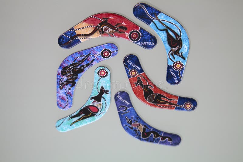 Bumerangs imagen de archivo. Imagen de punto, arte, estilizado - 15179243