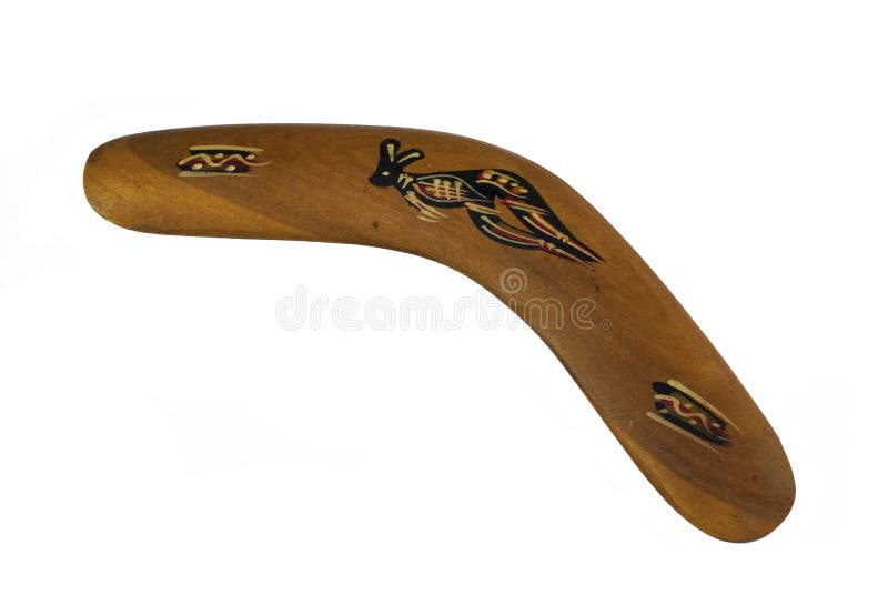 Bumerangue australiano foto de stock. Imagem de jogar - 16613958