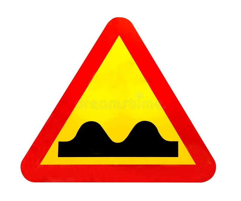 Bump 100 Ft Ahead Sign