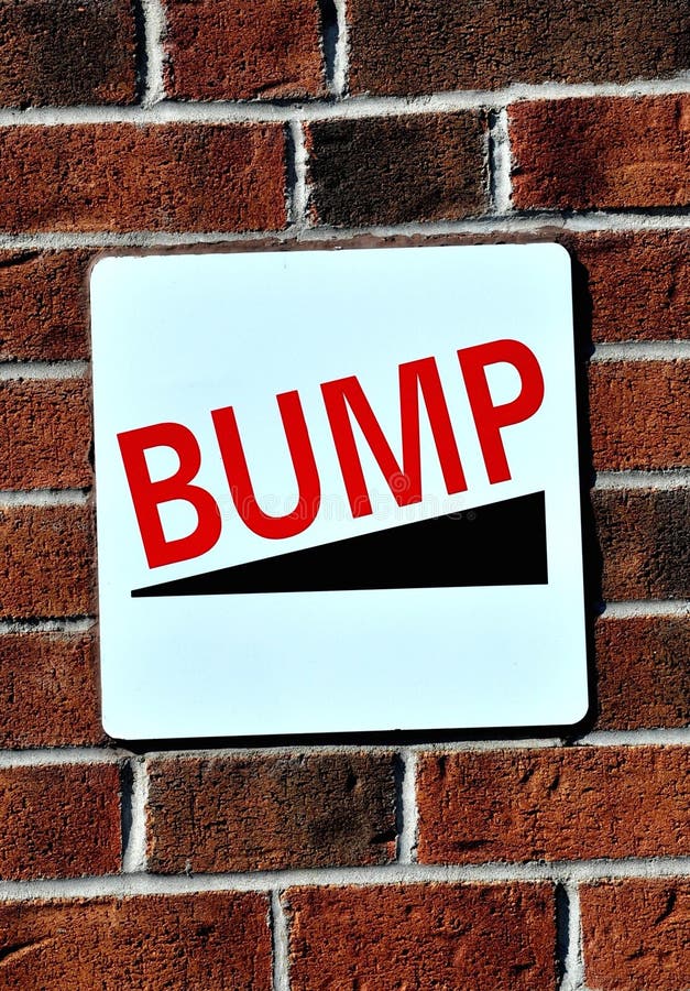 Bump sign stock image. Image of dangerous, canadian, highway - 57501661