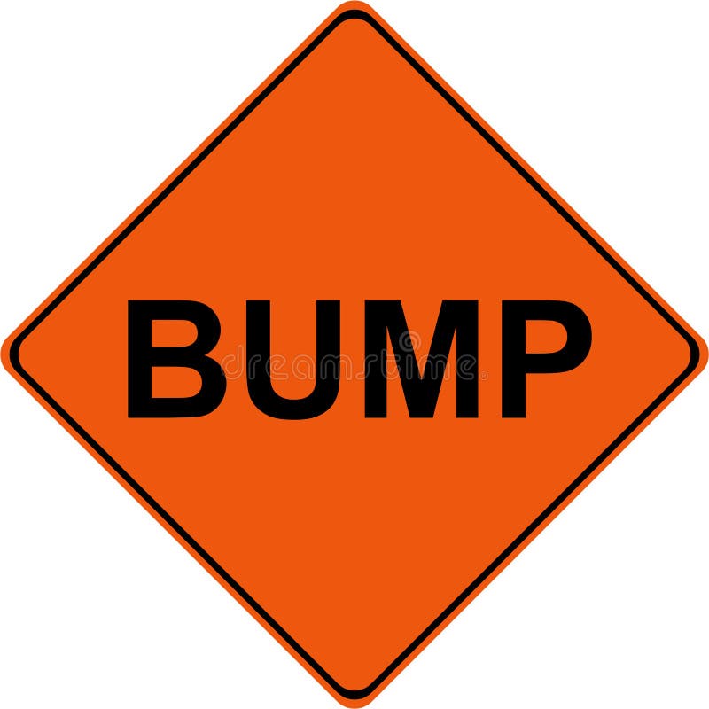 Bump Sign Outline Vector Icon. Thin Line Black Bump Sign Icon, Flat ...
