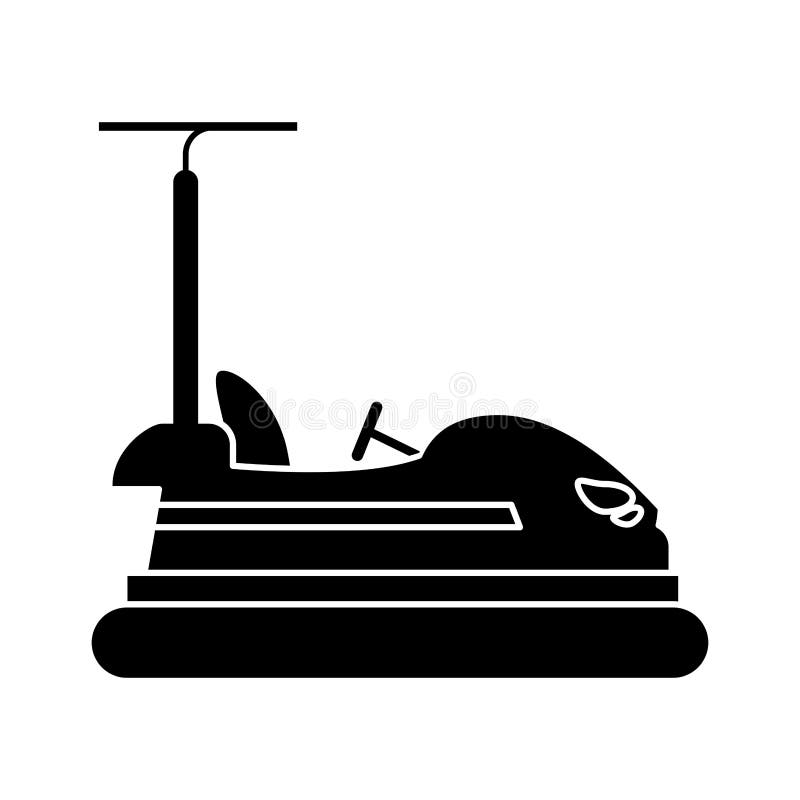 Bumper car design stock vector. Illustration of graphic - 80302407