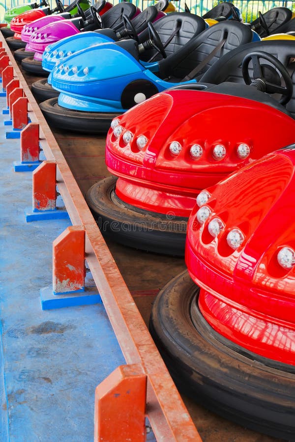 Bumper cars stock image. Image of amusement, excitement - 25163077