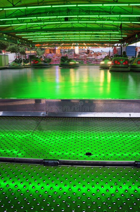 Bumper cars stock photo. Image of night, play, cars, ride - 32829806