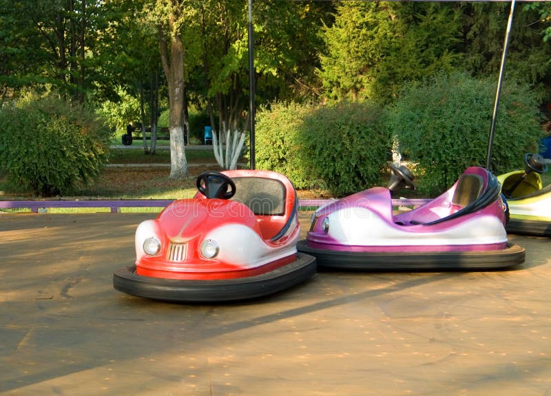 Bumping Cars stock image. Image of jostle, play, enjoyable - 1867321