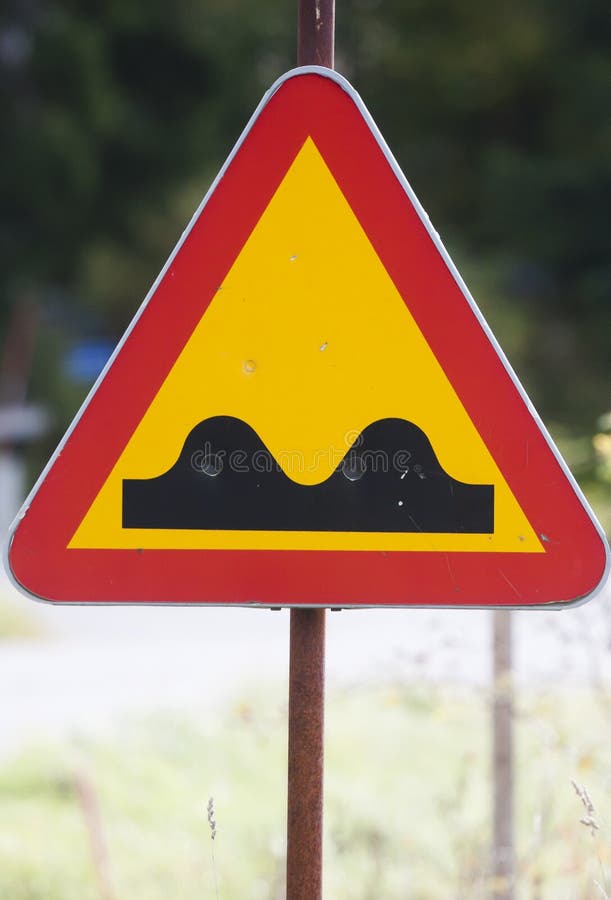 187 Warning Traffic Sign Bumps Road Stock Photos - Free & Royalty-Free ...