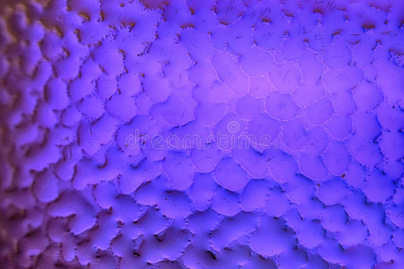 Bumpy Glass Surface with Light Reflections Translucent Purple ...