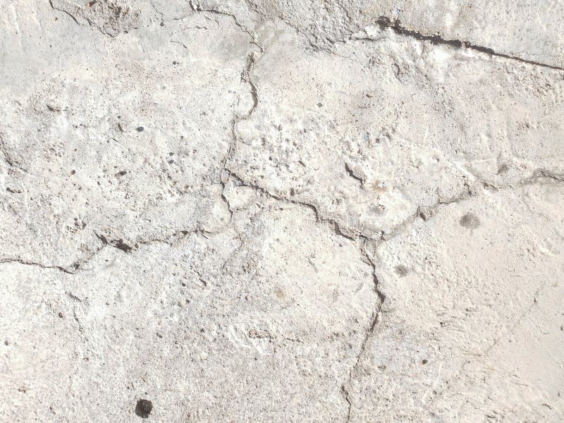Bumpy Grey Cracked Hard Concrete Surface Uneven Floor Stock Image ...